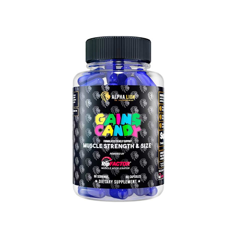 Alpha Lion Alpha GAINS CANDY™ RipFactor 60 caps – getboost3d