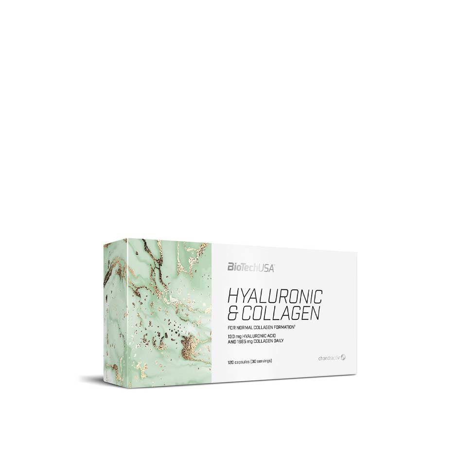 BioTech USA Hyaluronic & Collagen 120 caps – getboost3d
